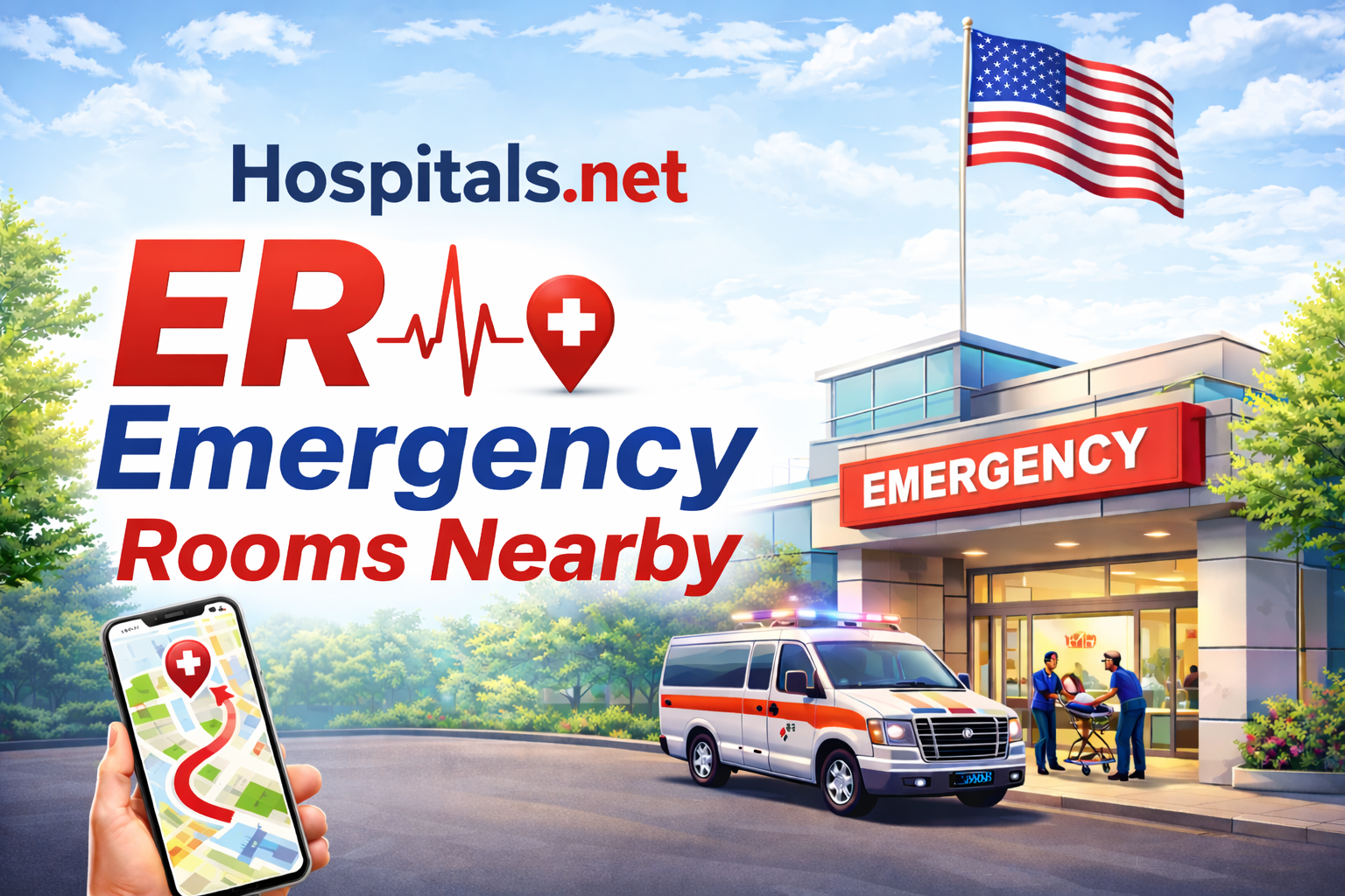 Emergency Rooms Nearby | Find ER Hospitals in the USA | Hospitals.net